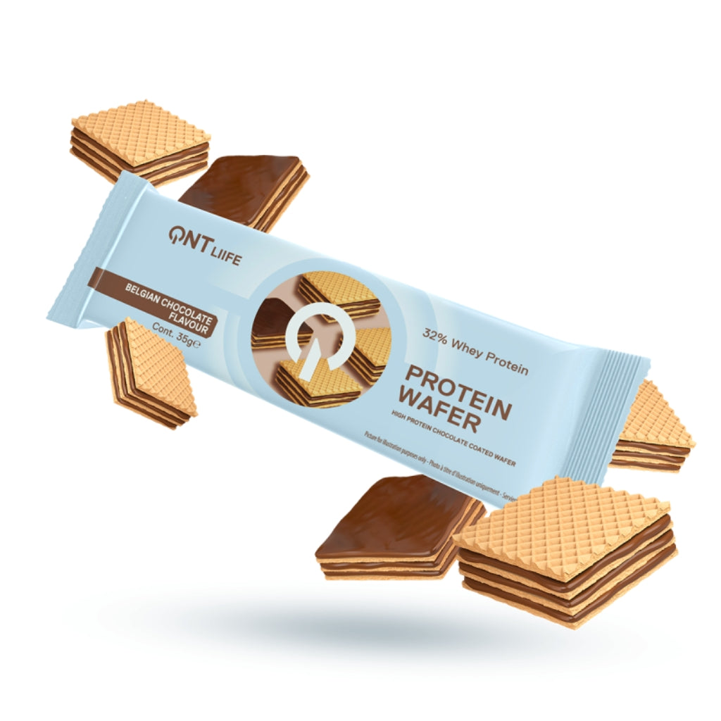 Wafer proteico sabor chocolate belga - QNT – FitMarketPeru