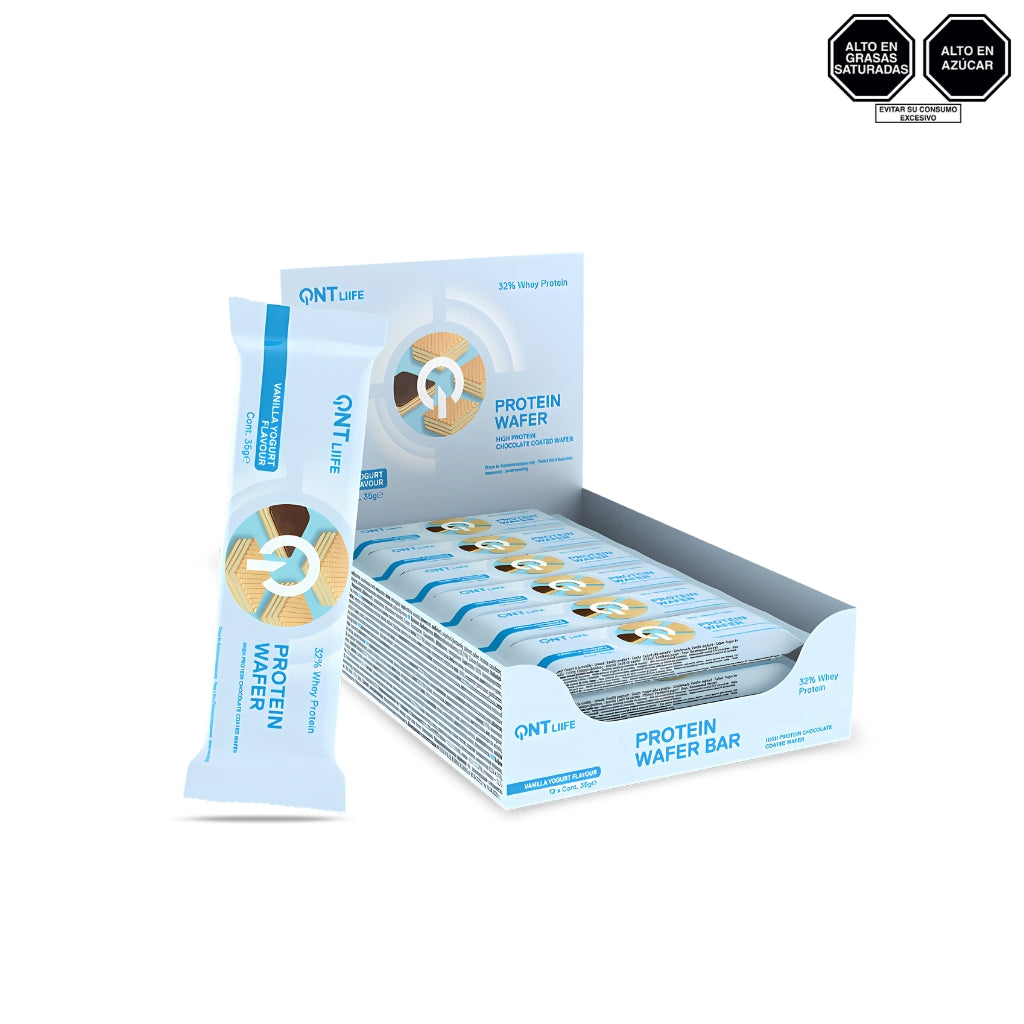 Wafer proteico sabor yogurt de vainilla - QNT – FitMarketPeru