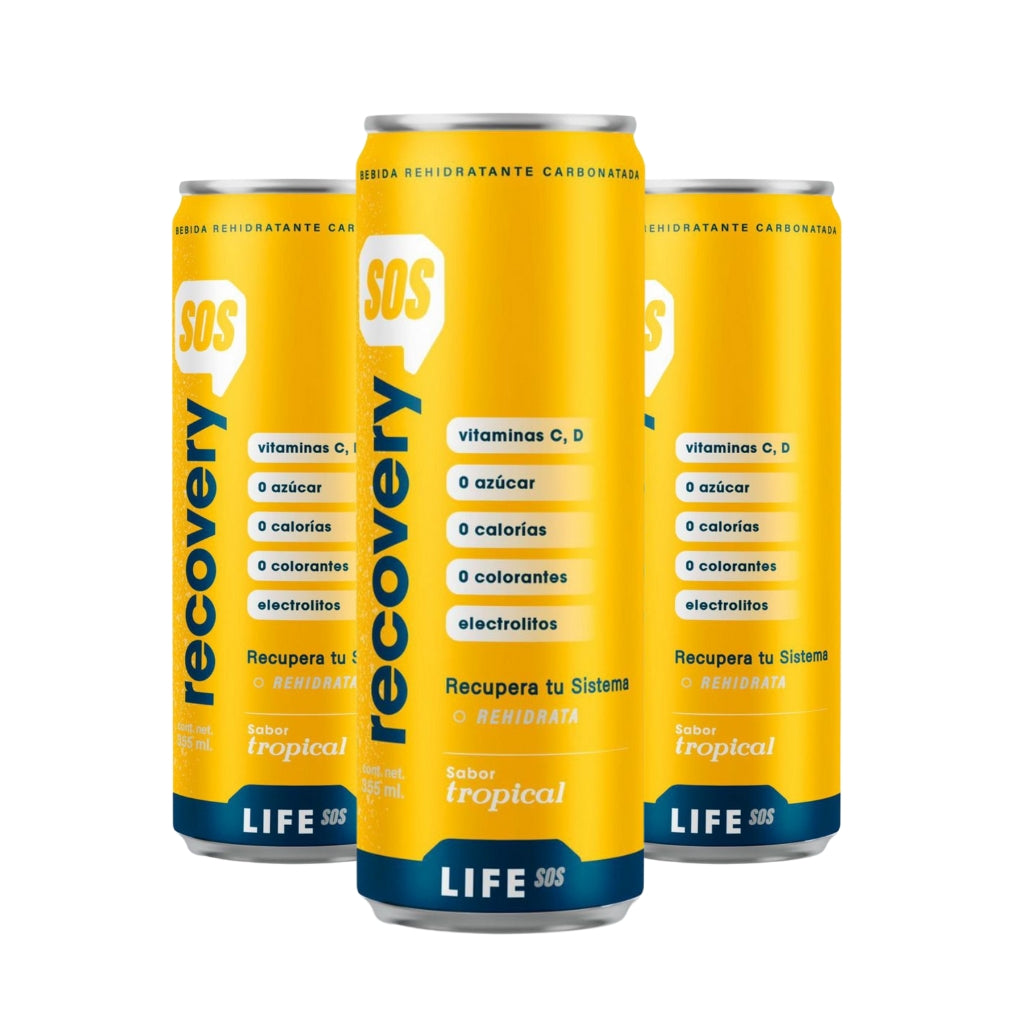 Bebida rehidratante SOS Recovery 355 ml - Life SOS – FitMarketPeru