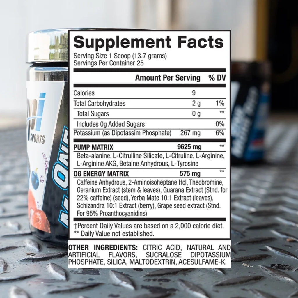 PRE-ENTRENO ONE MORE REP 342GR - BPI SPORTS – FitMarketPeru