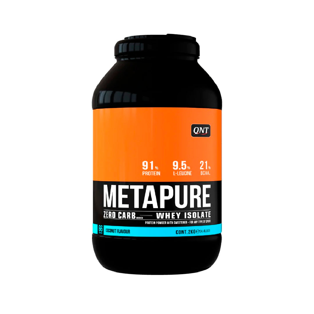 METAPURE ZERO CARB WHEY PROTEIN ISOLATE 4.4 LB - QNT – FitMarketPeru